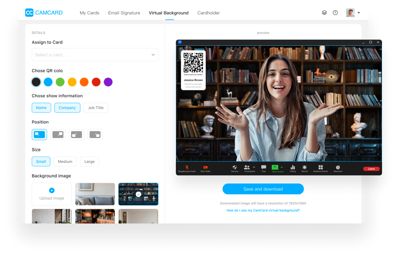 CamCard: Free Digital Business Cards for Teams and individuals.